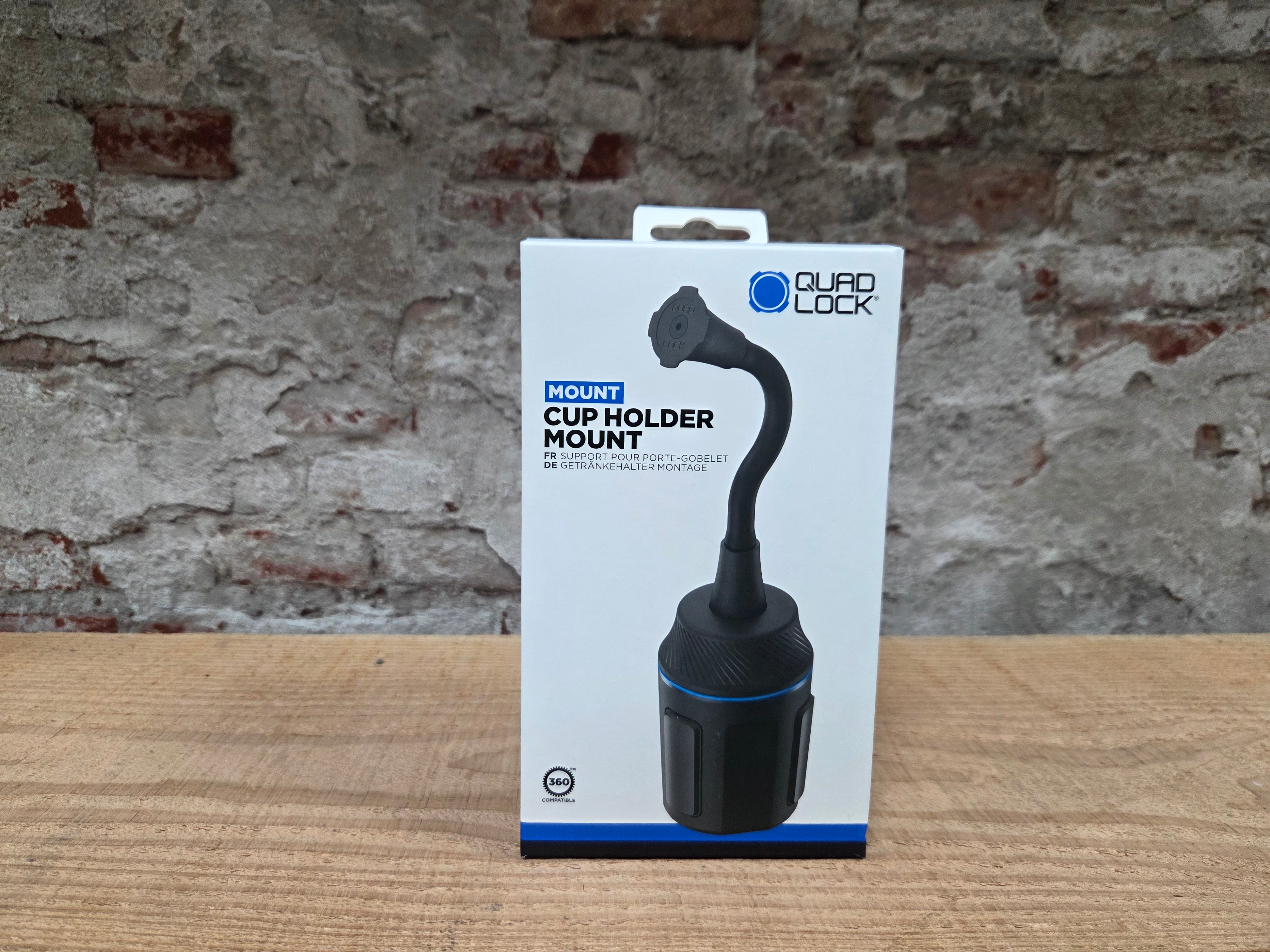 Quad Lock Cup Holder Mount – Telefoonhouder voor Bekerhouder | BikerGadgets